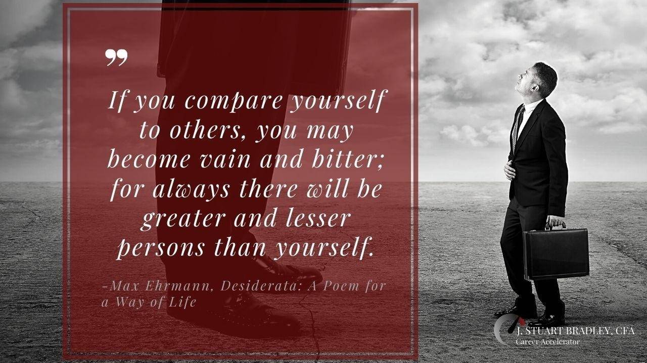 Inspirational Quote: Never Compare