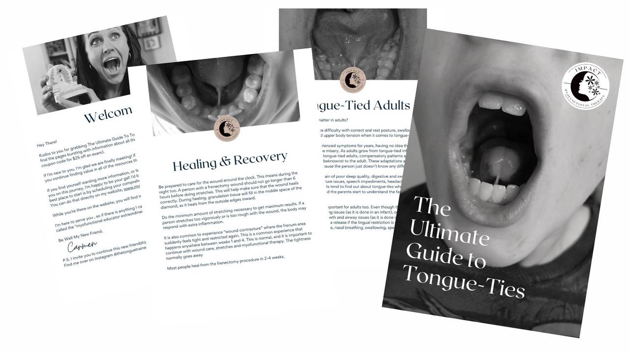 The Ultimate Guide To Tongue Ties