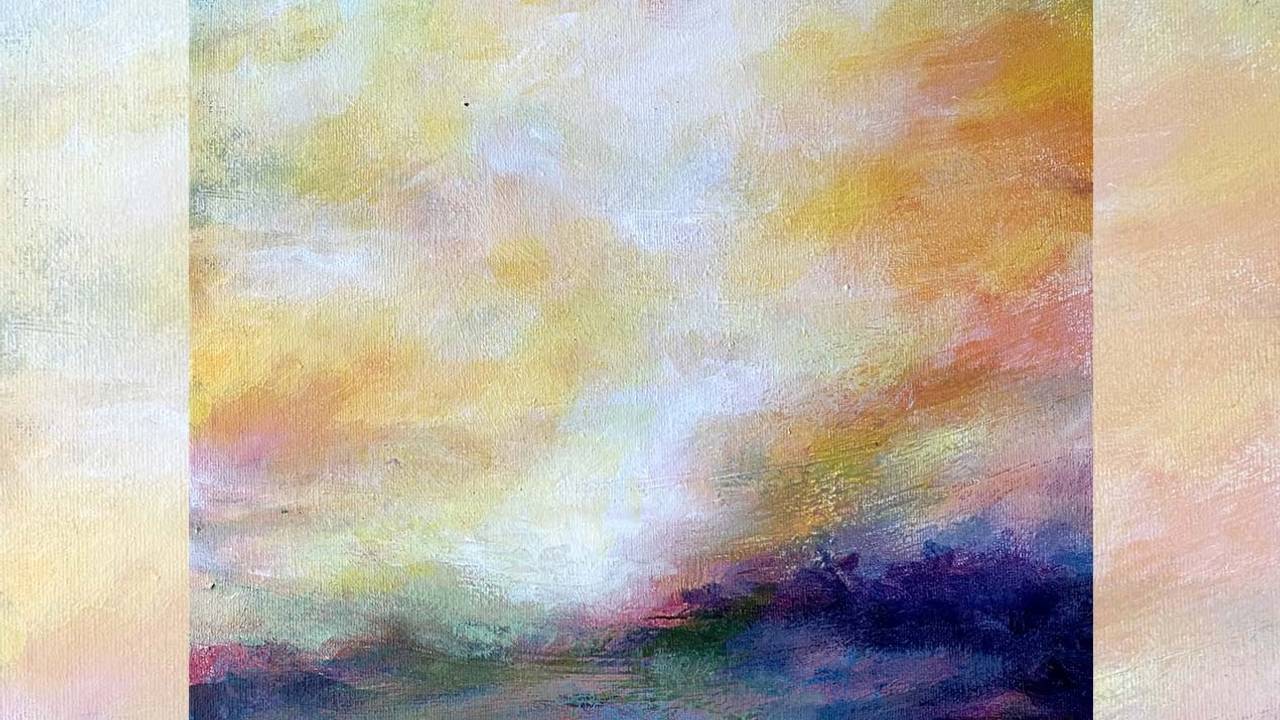 Webbkurs i måleri | Måla ljuset som Turner | Shine Through Art