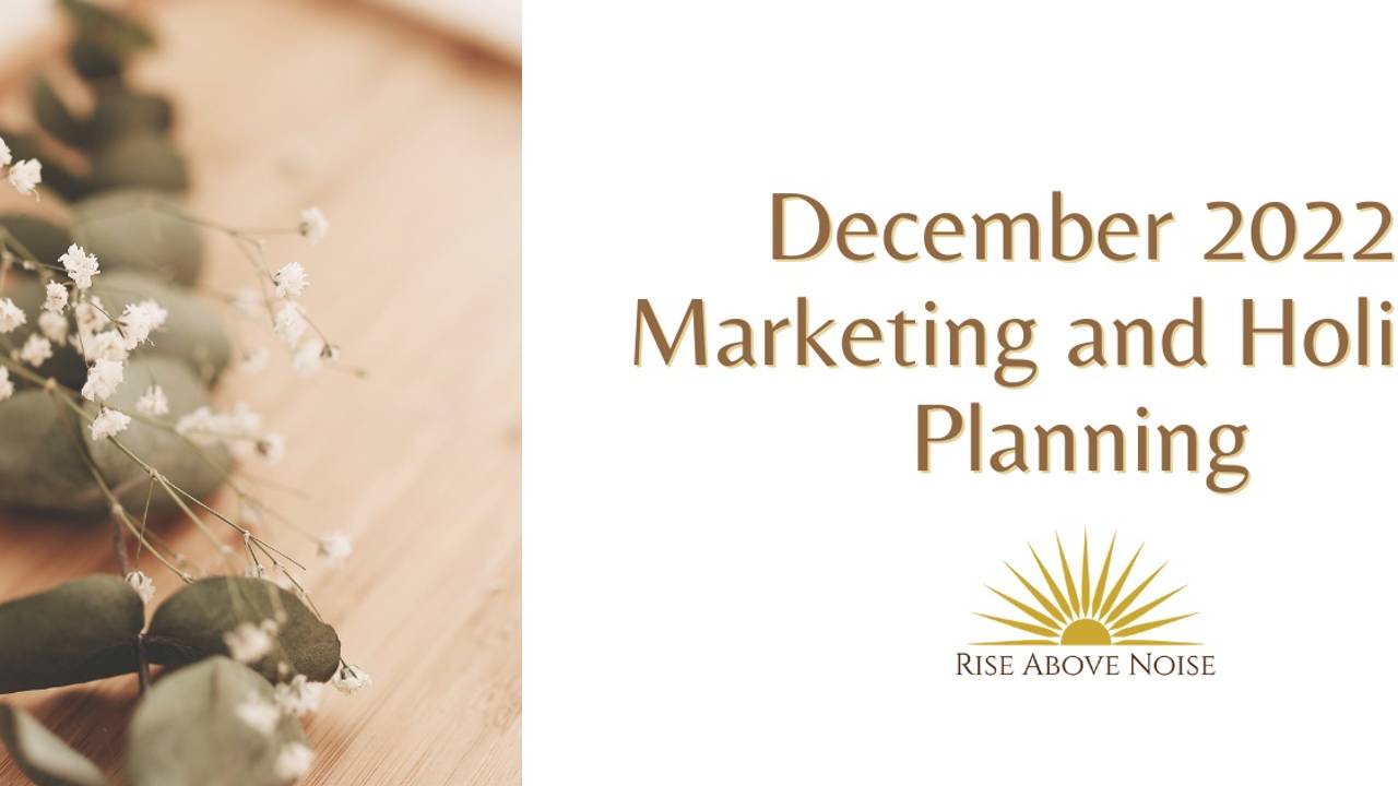 December Marketing and Holiday Planning