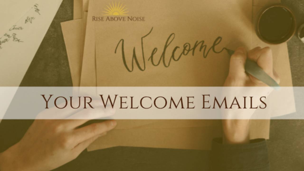 Why create a welcome email?