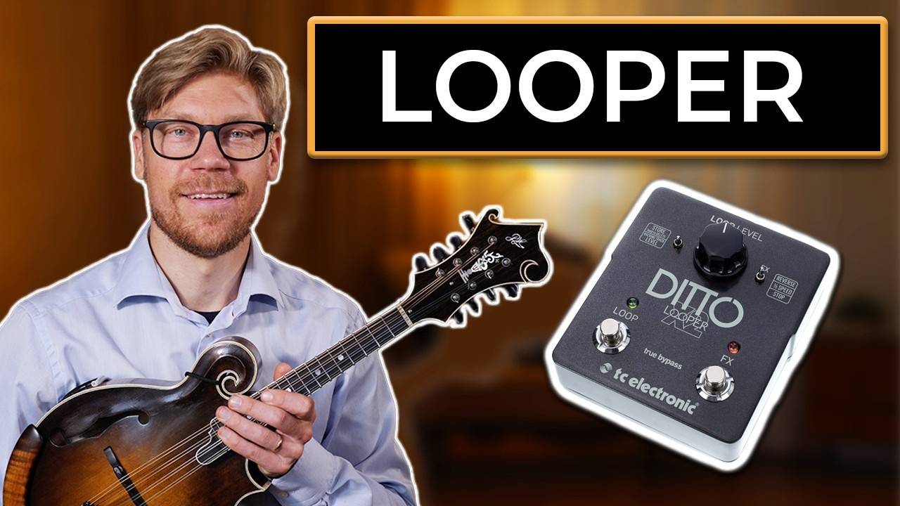 Boost your creativity with a loop pedal - Mandolin Lesson