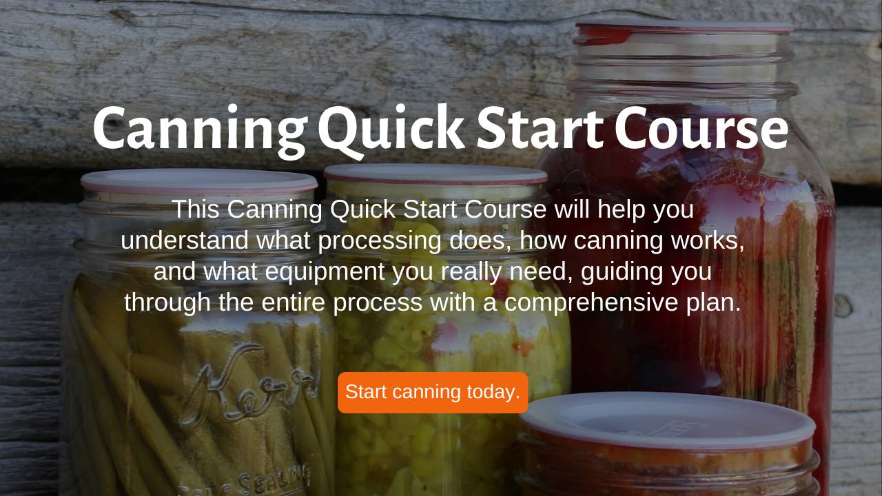 Canning Quick Start Guide