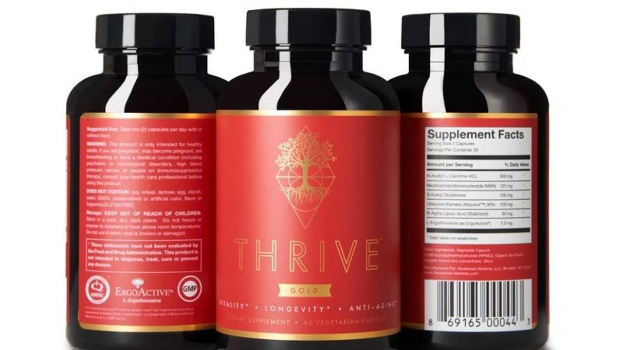 Thrive Gold Review: Visionary Anti-Aging Stack?
