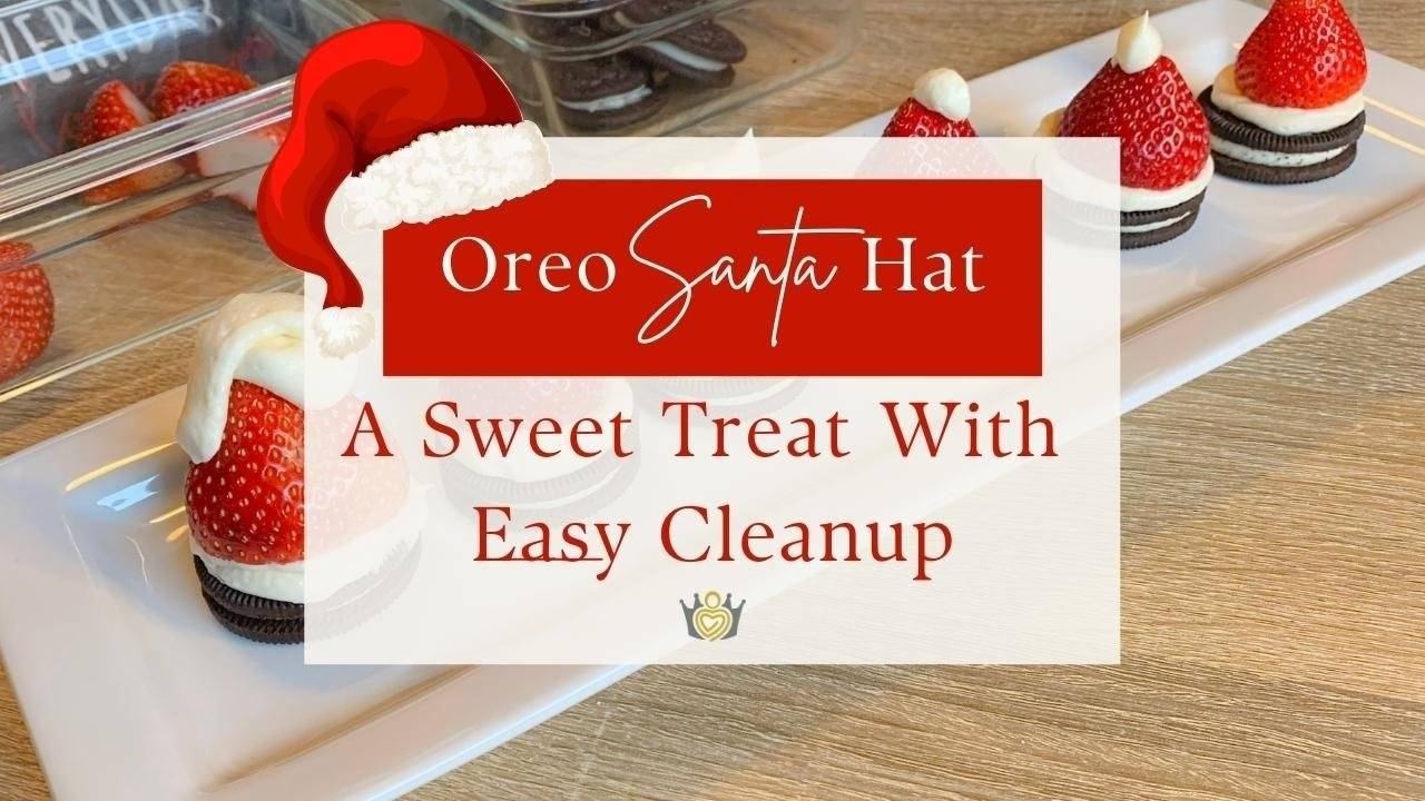 Christmas Oreo Santa Hat