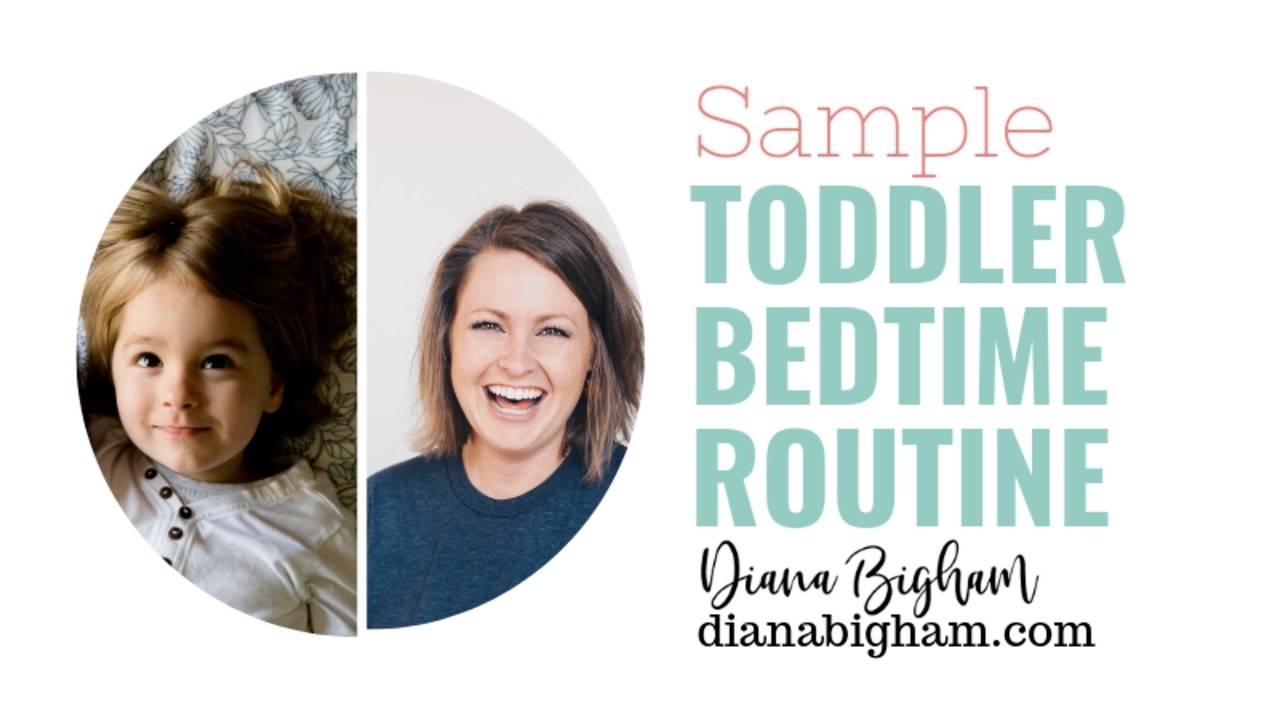 How to Create a Toddler Bedtime Routine