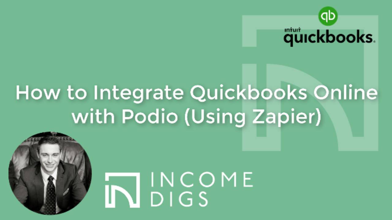 How to Integrate Quickbooks Online with Podio - Using Zapier