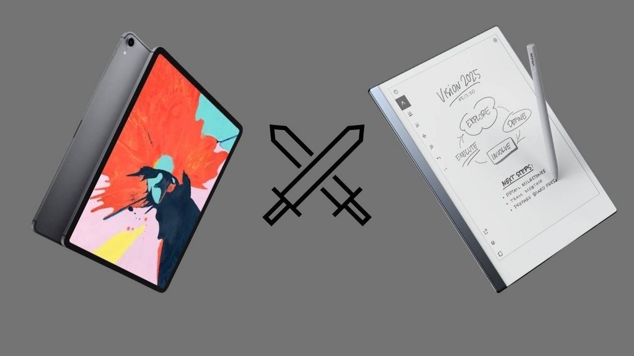 IPad Pro Vs ReMarkable 2