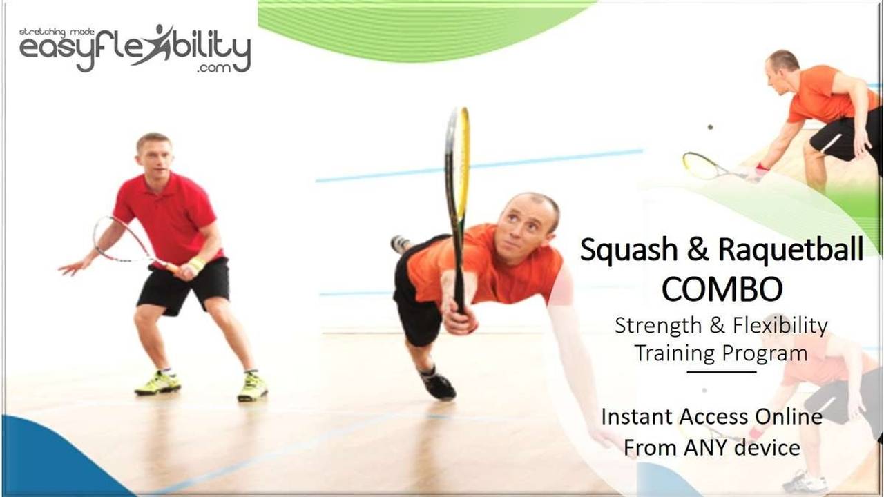 Squash Raqueball Combo