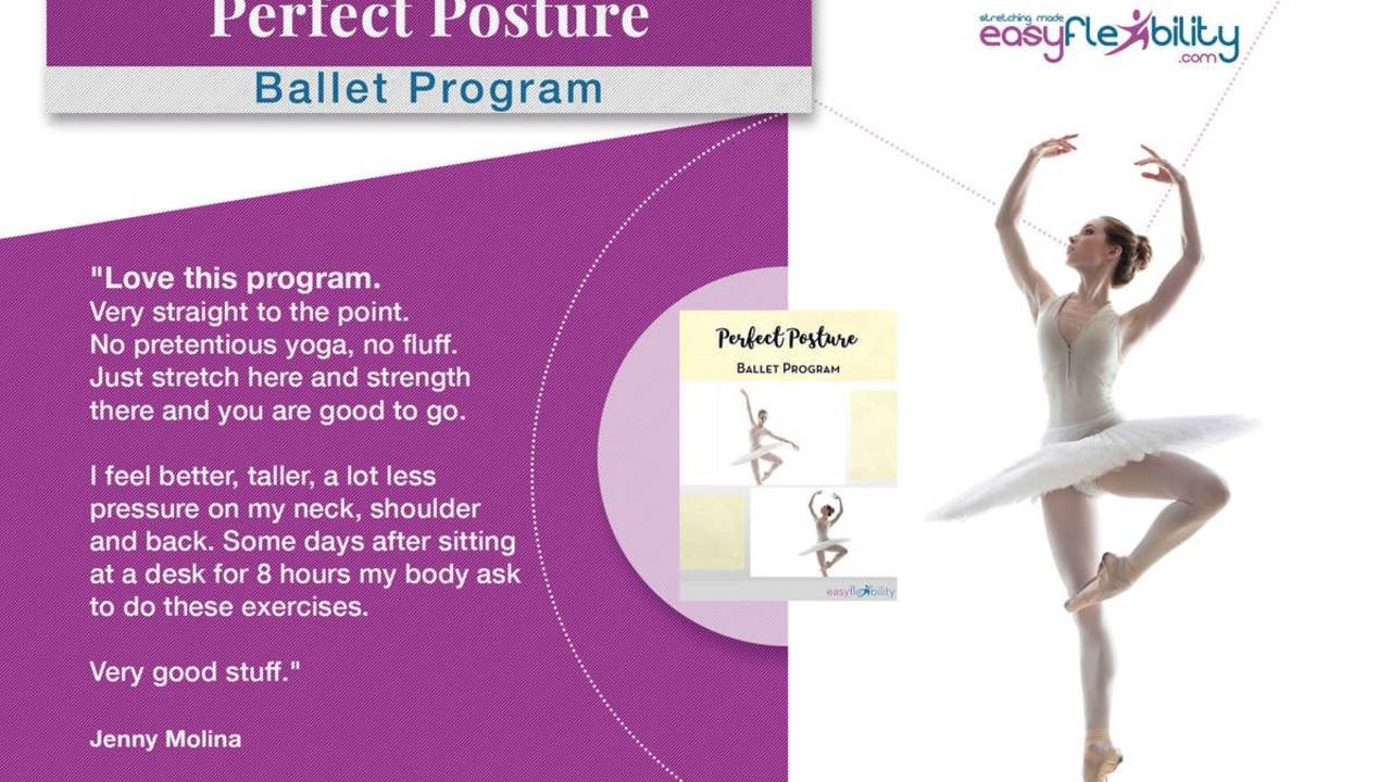 Ballet and Dance Perfect Posture