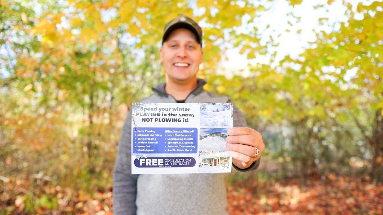 Get Access To The Snow Plowing Postcard Design & Training Program