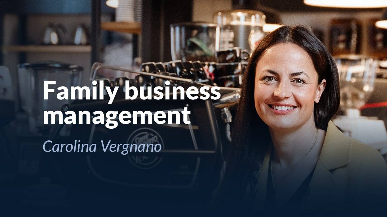 Carolina Vergnano: family business management | Competenze