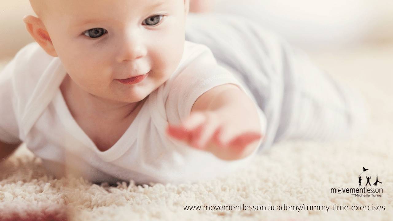 Tummy Time Exercises from Birth to 8 Months Old