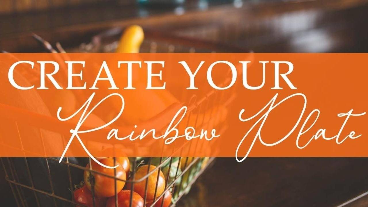 Create Your Rainbow Plate