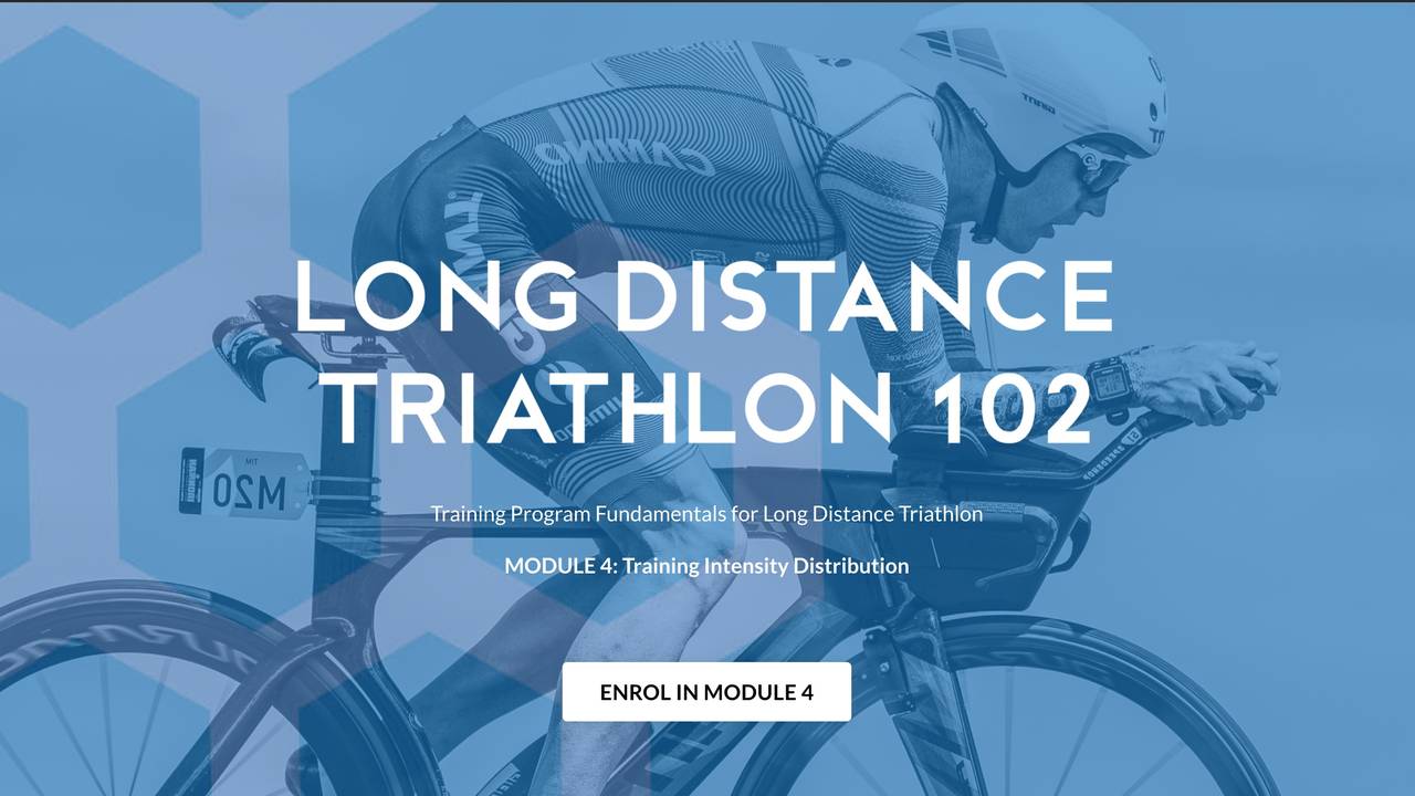 Training Intensity Distribution I Specificity is Key