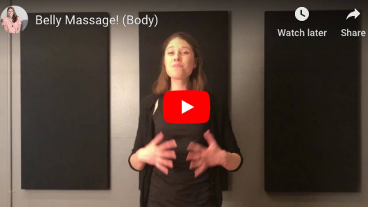 A belly massage for your voice!