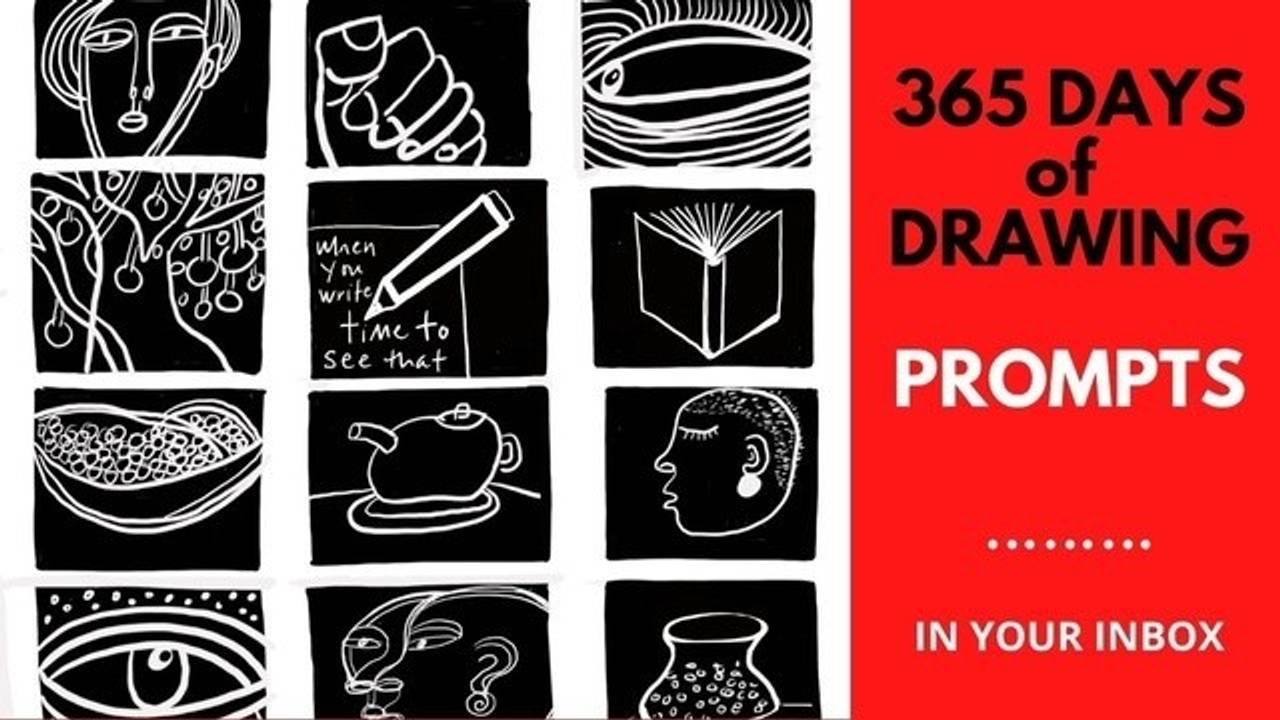 365 Days of Daily Drawing Prompts
