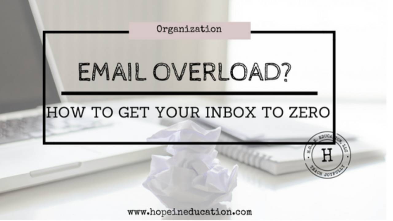 Email Overload? How to Get Your Inbox to Zero