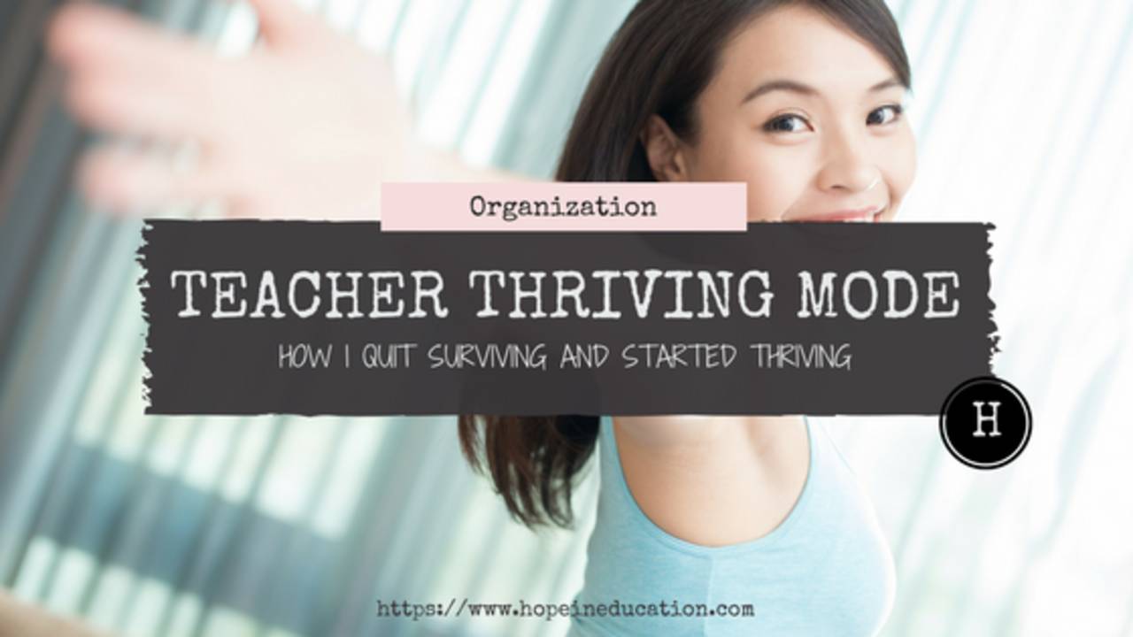 Thriving Mode: How I Quit Surviving and Started Thriving
