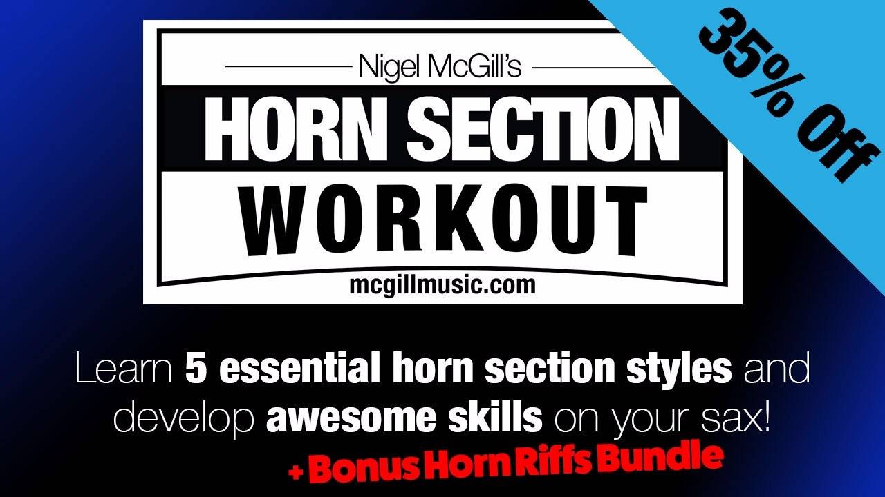Horn Section Workout + Bonus Offer SALE