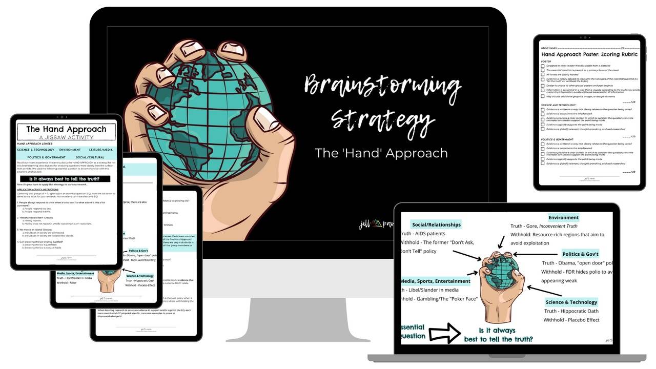 EGP | The Hand Approach Brainstorming Resource Kit