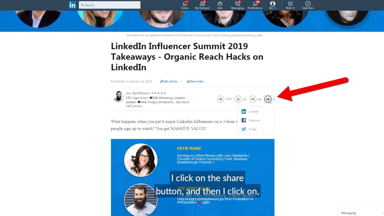 Tip Tuesday - What is the best way to share articles on LinkedIn?