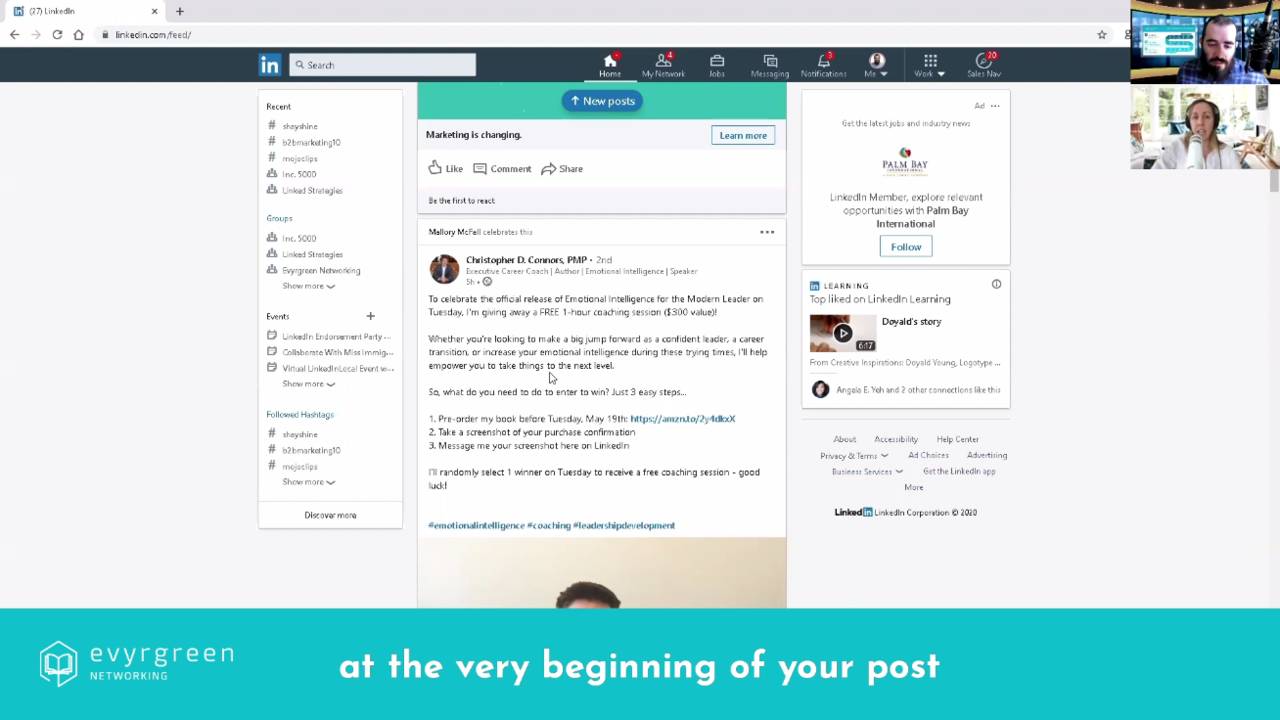 Tip Tuesday - Is there a general structure for LinkedIn posts?