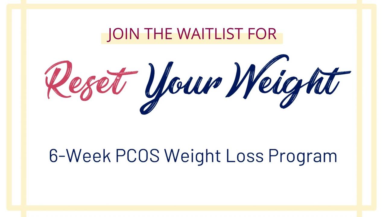 Reset Your Weight Waitlist