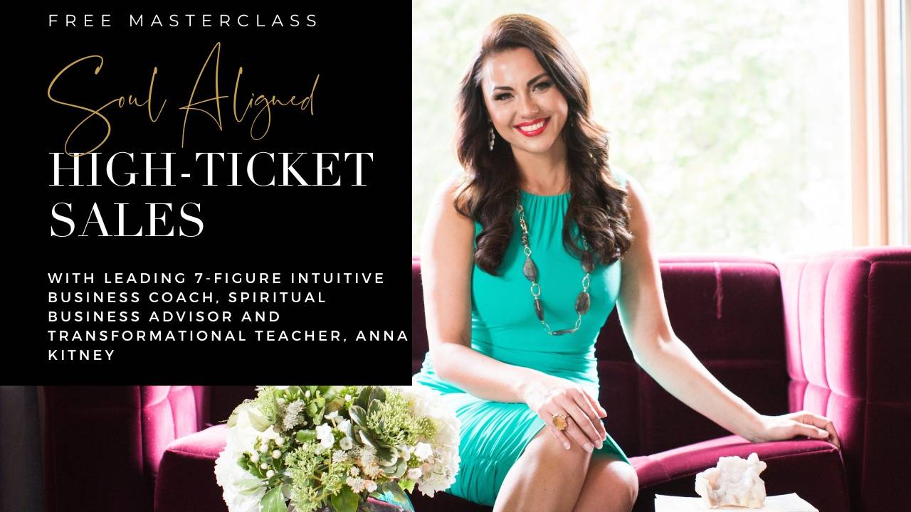 Soul Aligned High-Ticket Sales Masterclass 16th Oct, 7pm BST