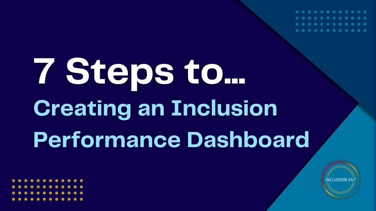 How to Toolkit: Inclusion Performance Dashboard