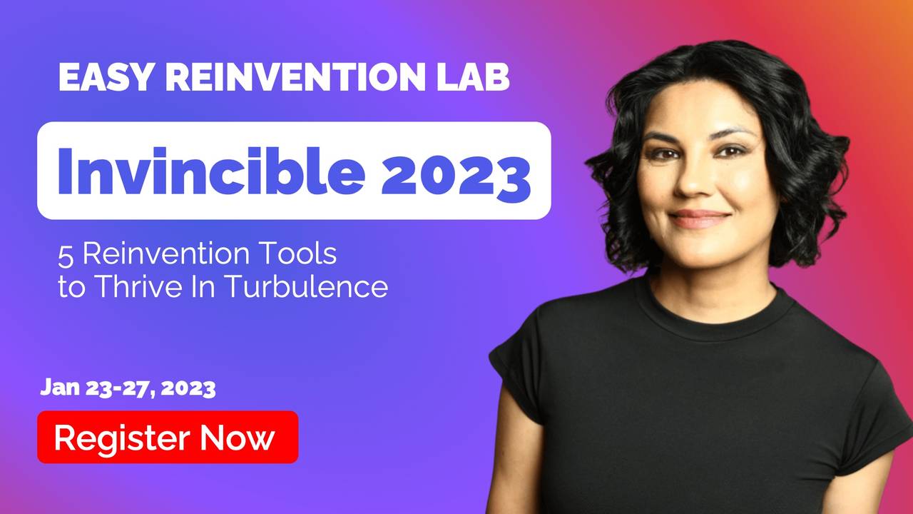Easy Reinvention Lab - Join Us for a Free Live 5-Day Event