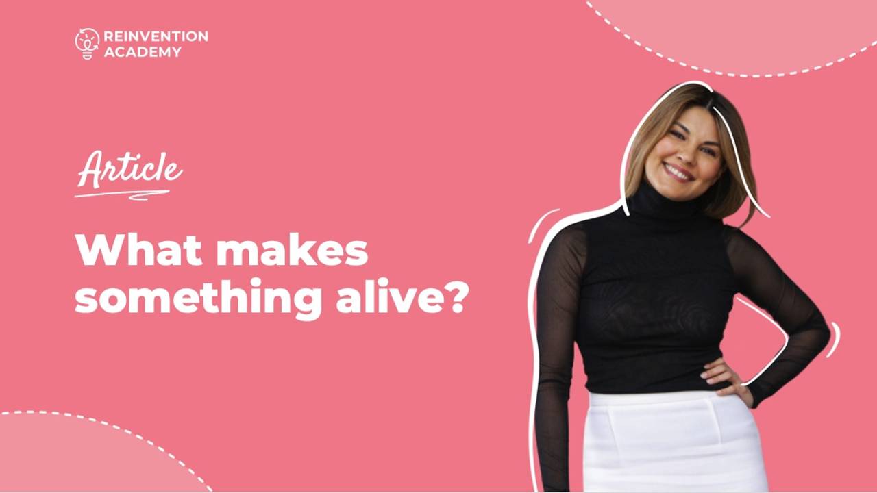 What makes something alive?