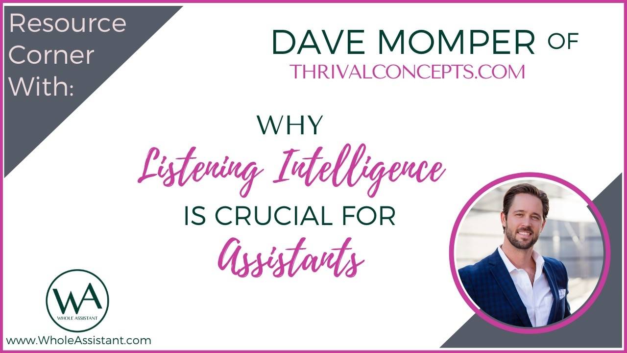 RESOURCE CORNER: INTERVIEW WITH DAVE MOMPER