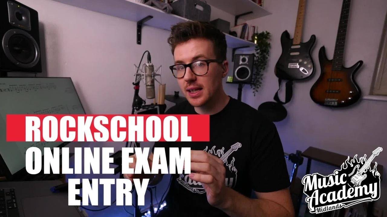 How To Enter For Your Rockschool Video Exam