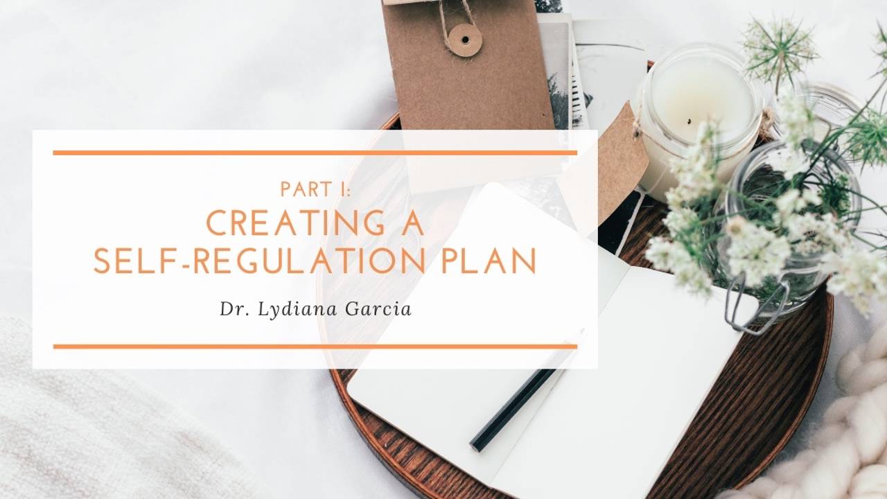 Part I: Creating a Self-Regulation Plan