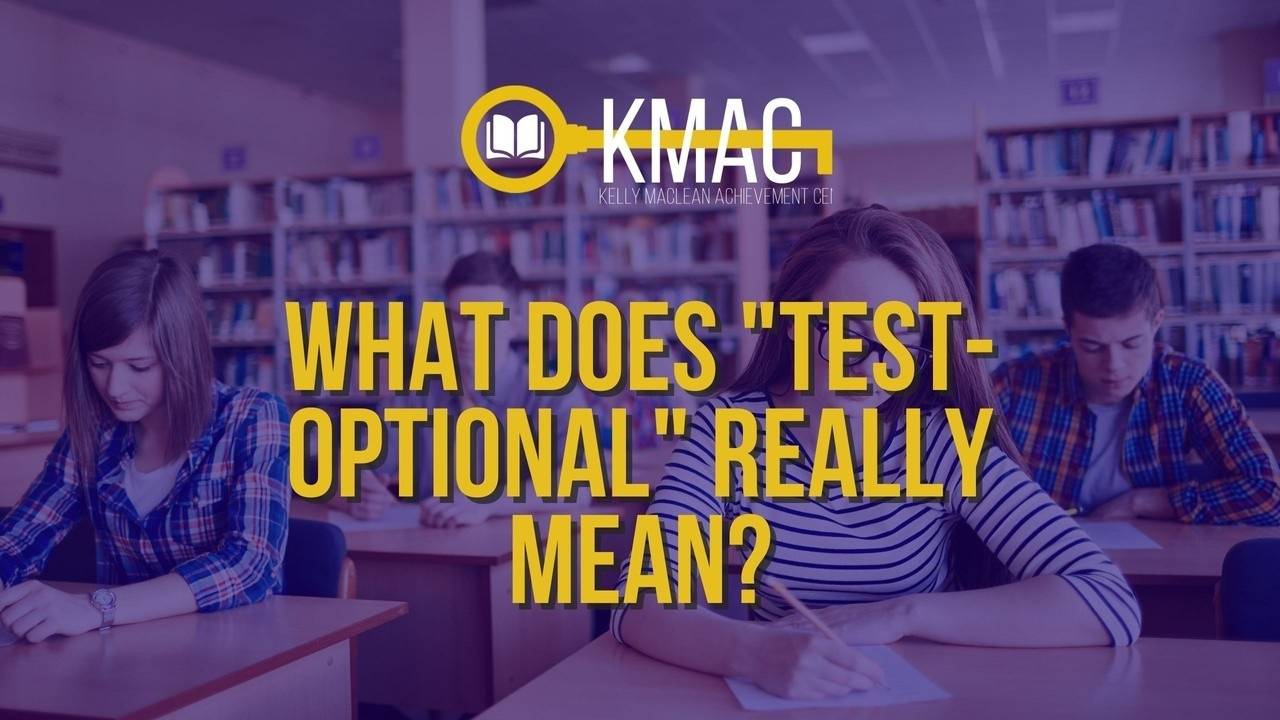 What does "TEST OPTIONAL" really mean...?