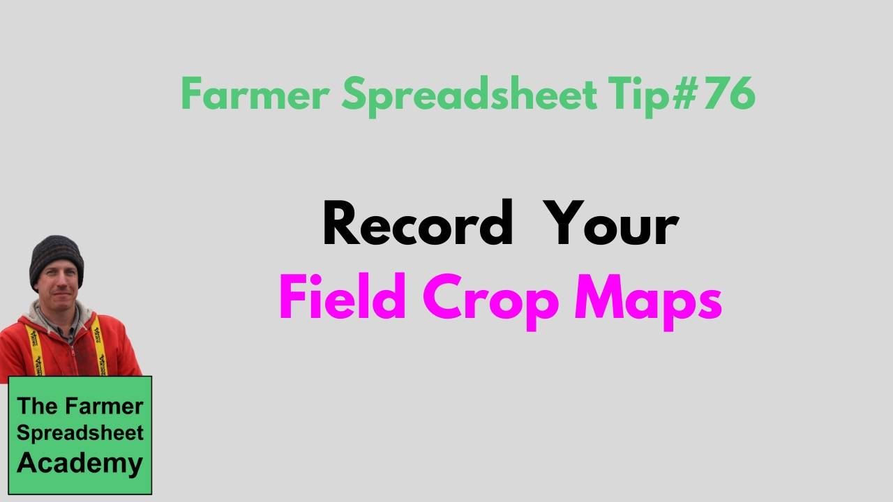 FSA076 Record Your Field Crop Maps