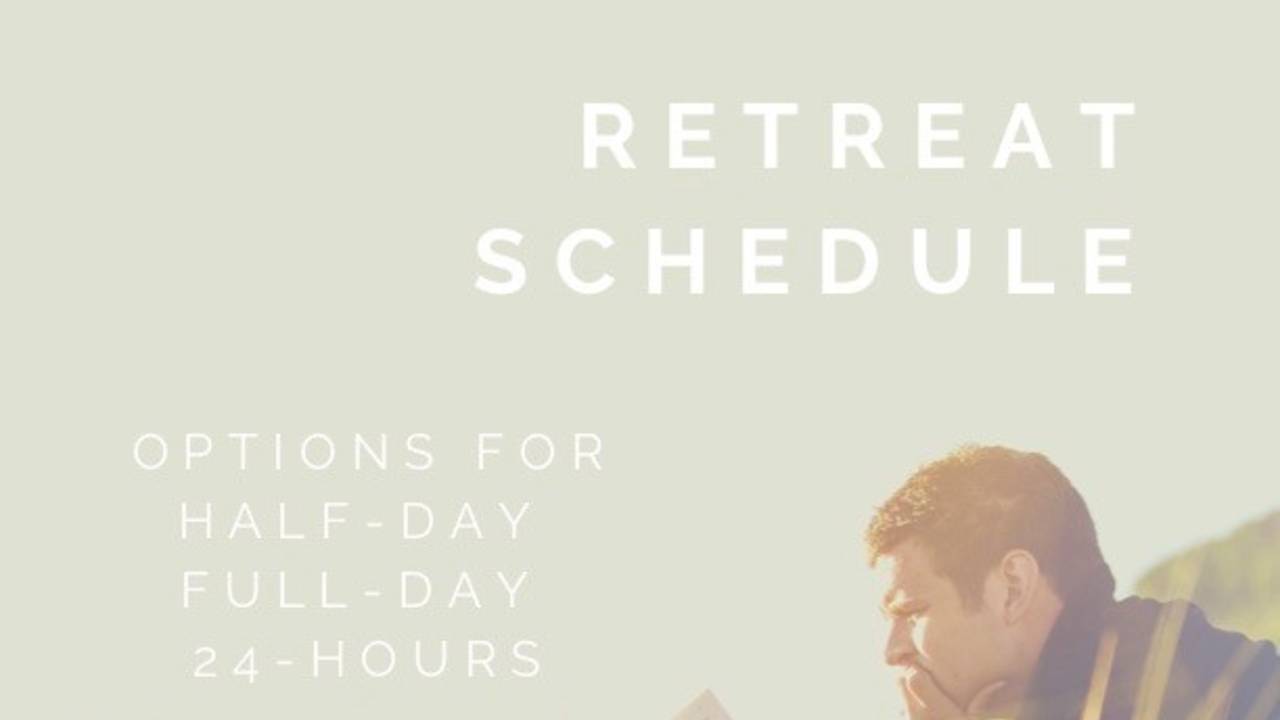 Retreat Schedule Free Resource