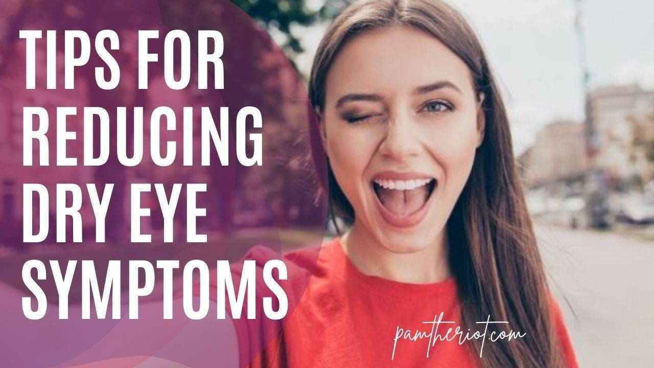 Importance of blinking during computer use, when you have dry eyes.