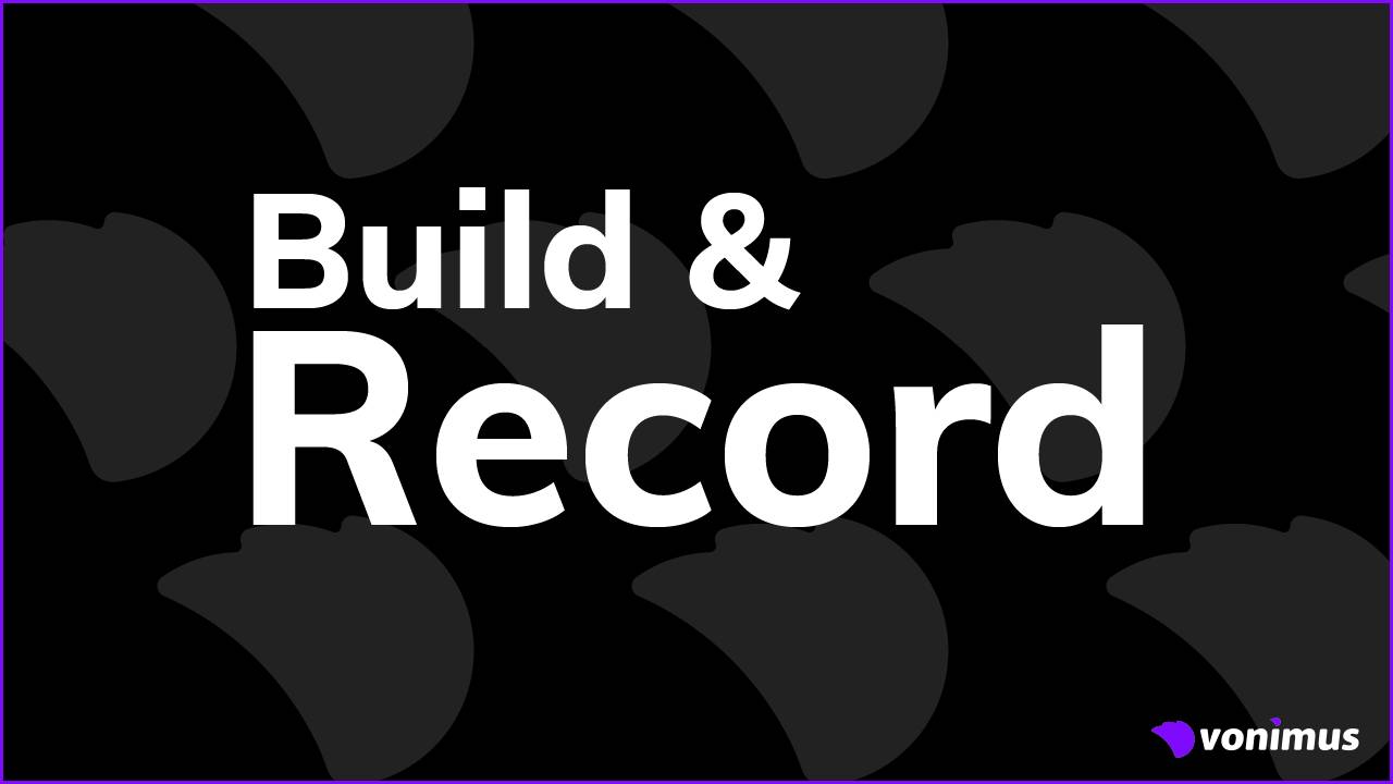 vonimus.com: how to build and record your product