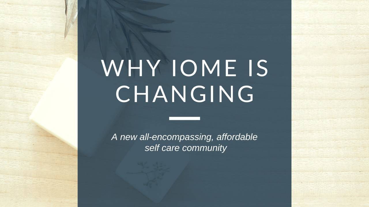 IOME is making changes to our membership structure and here's why