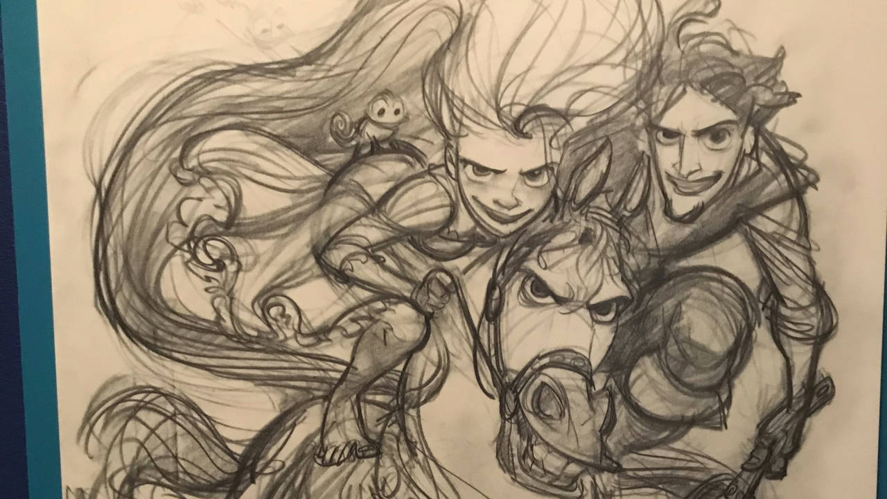 Glen Keane Show at Disney Museum in San Francisco