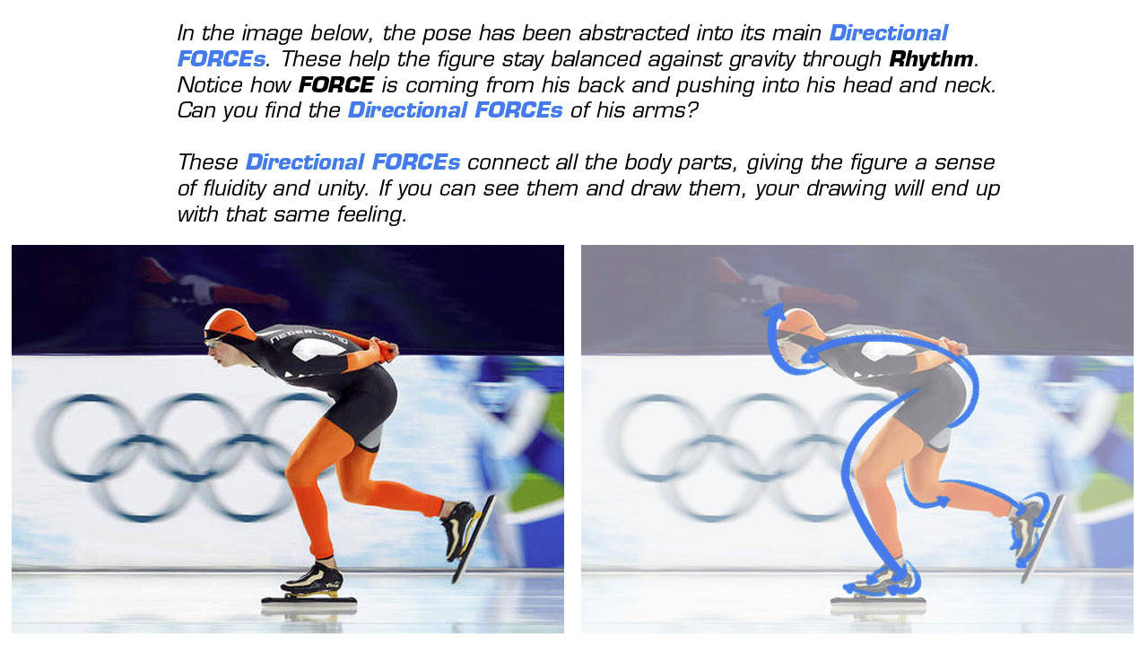 Winter Olympics and Drawing FORCE 01