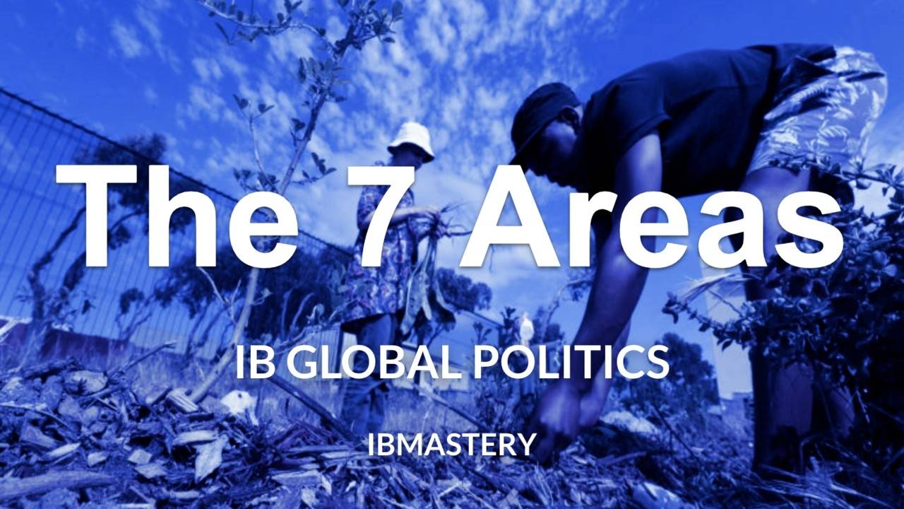The 7 Areas of Global Politics