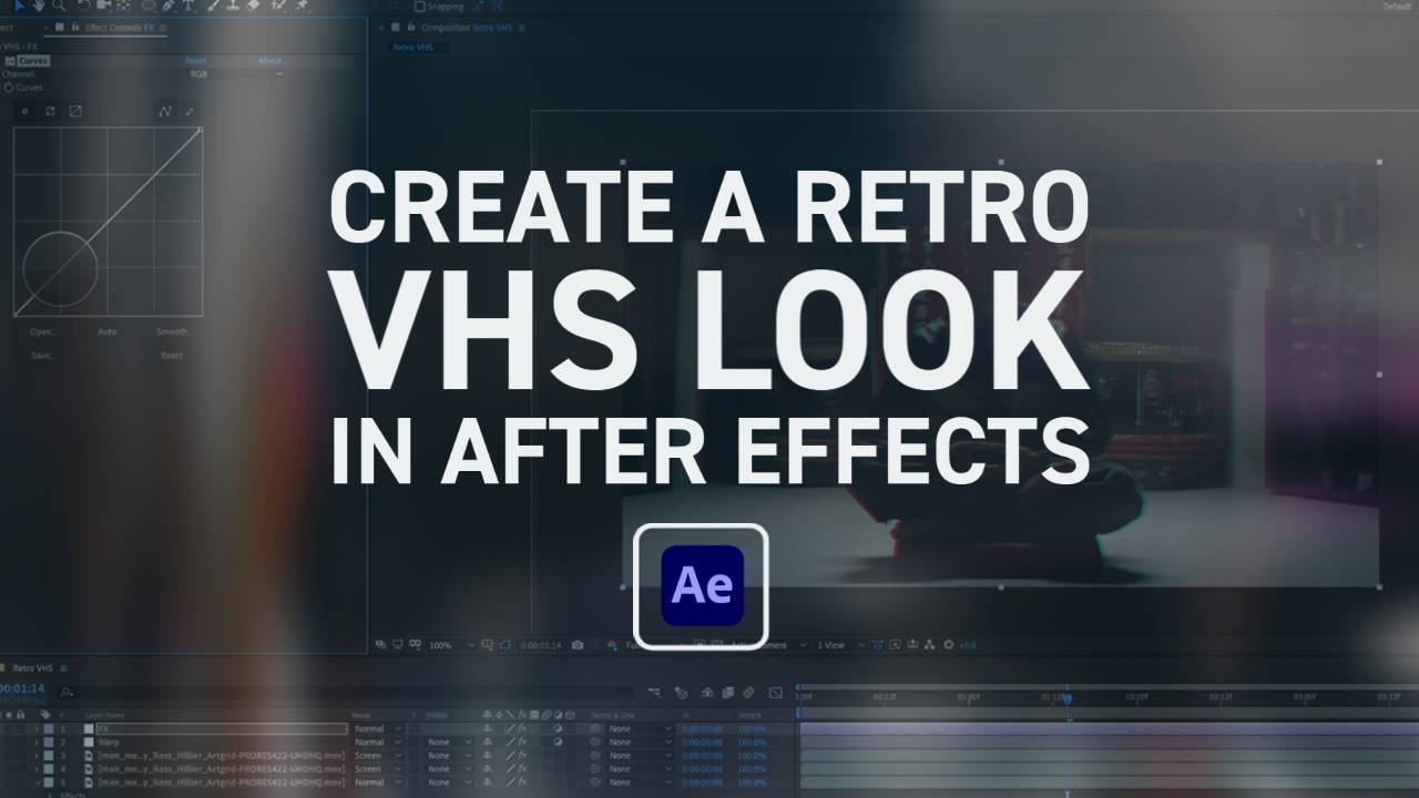 Learn How to Create a Retro VHS Look for Footage Using After Effects