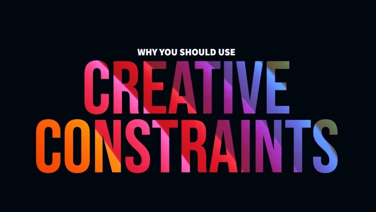 Why you should use creative constraints when creating motion design