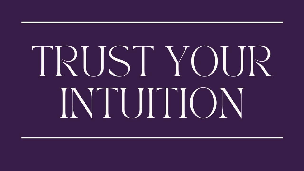 Trust Your Intuition Course