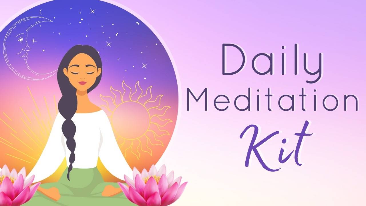 Daily Meditation Kit by Saratoga Ocean