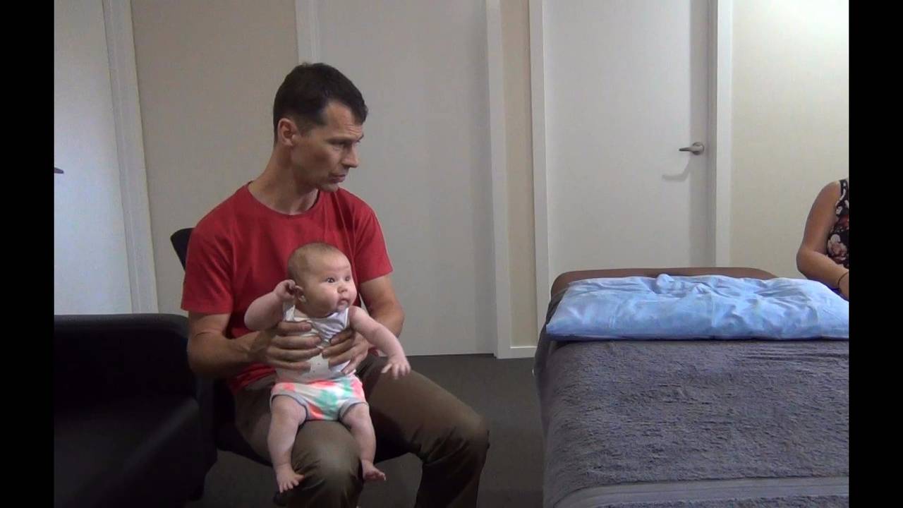 Treating Babies Seated