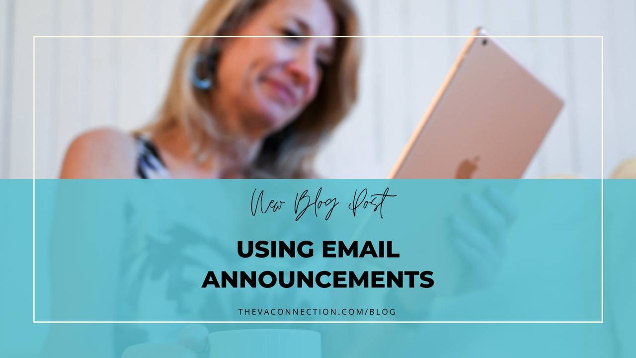 Using Email Announcements